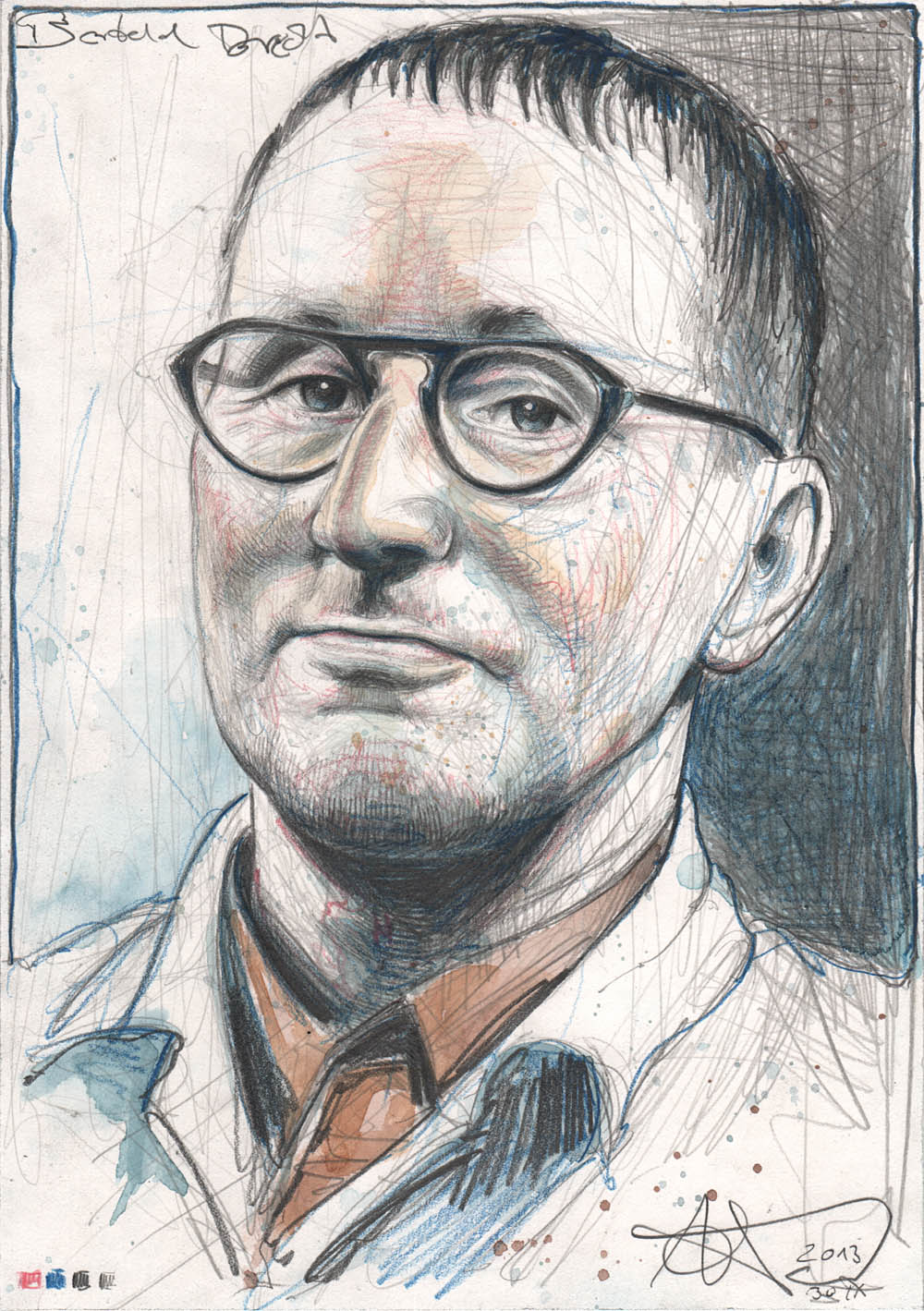 Bertold Brecht - Andreas Noßmann - Zeichnungen